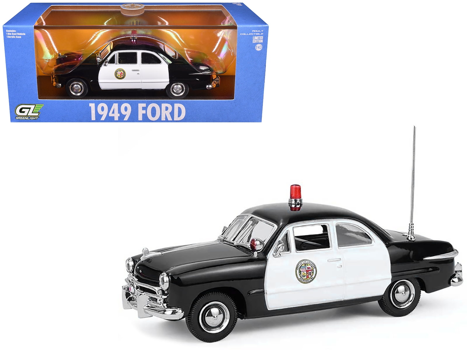 1949 Ford Custom Police Car "LAPD (Los Angeles Police Department ...