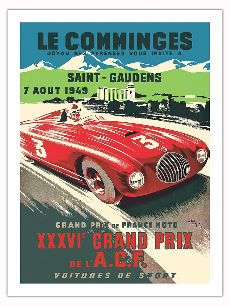 1949 Le Comminges Grand Prix - XXXVI Grand Prix of the ACF - Ferrari ...