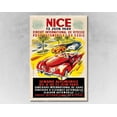 1949 Nice France International Auto Racing Series Vintage Style ...