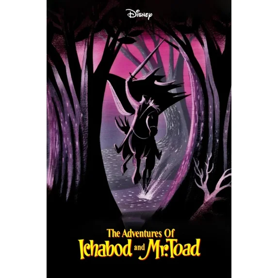 1949 The Adventures Of Ichabod And Mr Toad Movie Poster UNFRAMED PAPER ...