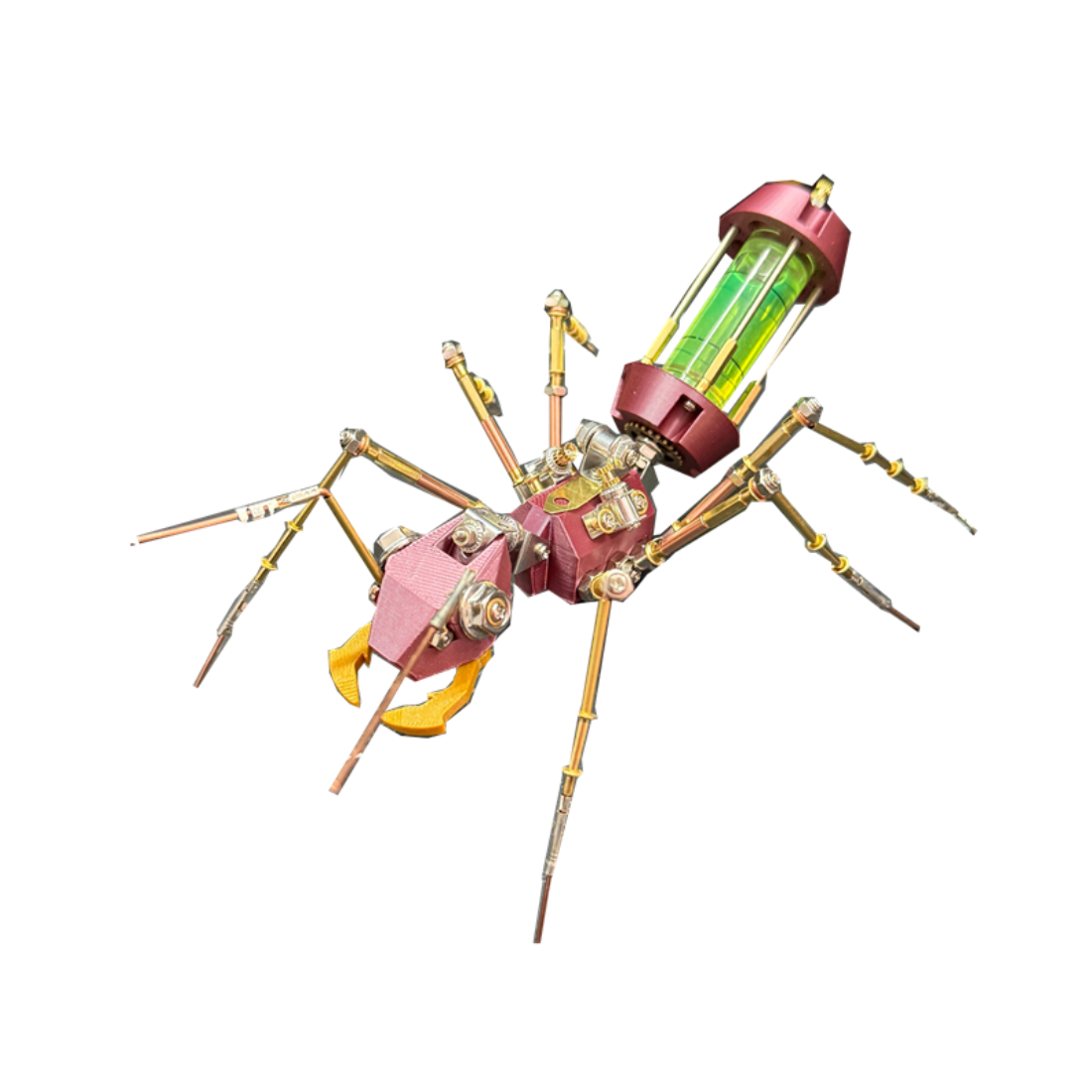 194PCS Cyber Venom Ant B Metal Assembly Model, 3D Cyberpunk Insect DIY ...