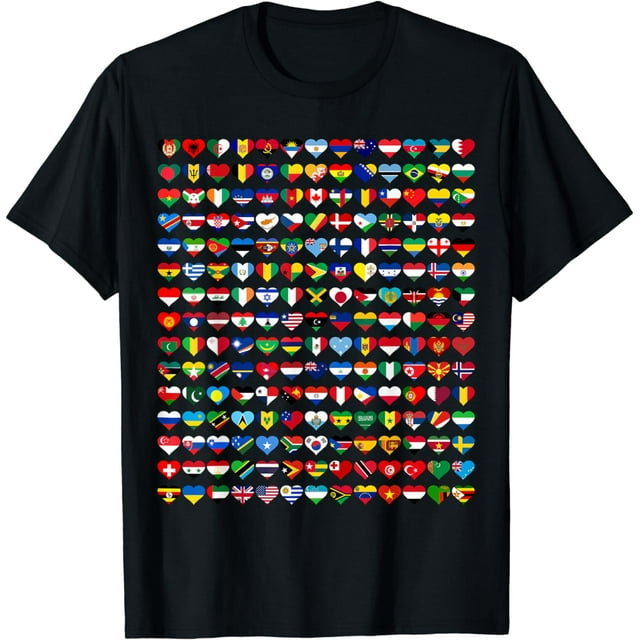 195 Flags Of All Countries In The World International T-Shirt - Walmart.com 195 Flags Of All Countries In The World International T-Shirt - Walmart.com