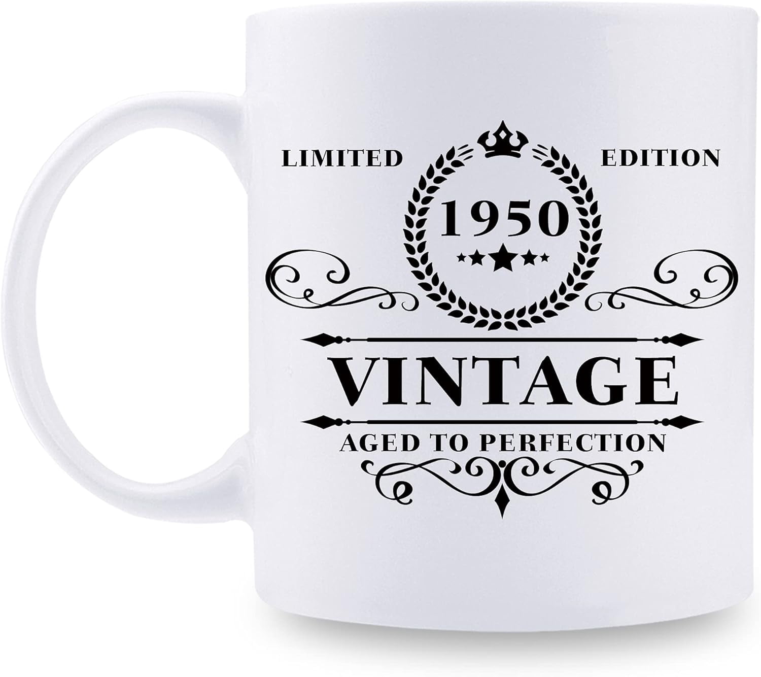 1950 Birthday Gifts for Women Men - 1950 Vintage 11 oz Coffee Mug ...