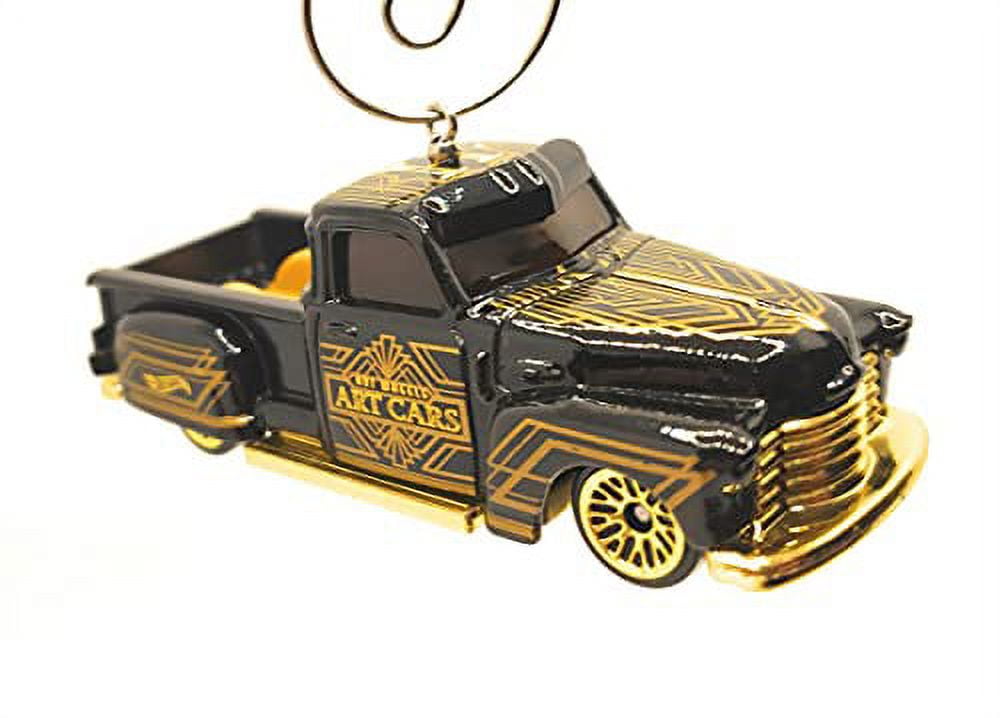 1950 Chevy 3100 Lowrider La Troca Christmas Ornament 1:64 Black ...