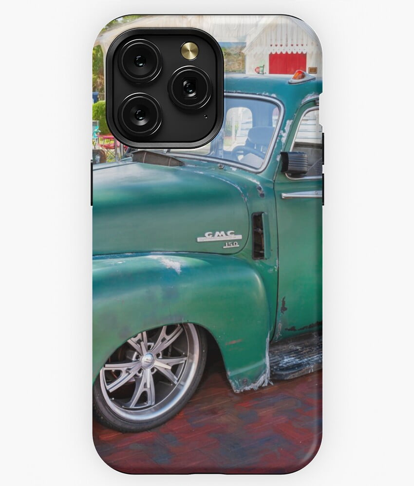 1950 GMC 5 Window Rat Rod M535 Phone Case for iPhone 17 16 15 14 13 12 ...