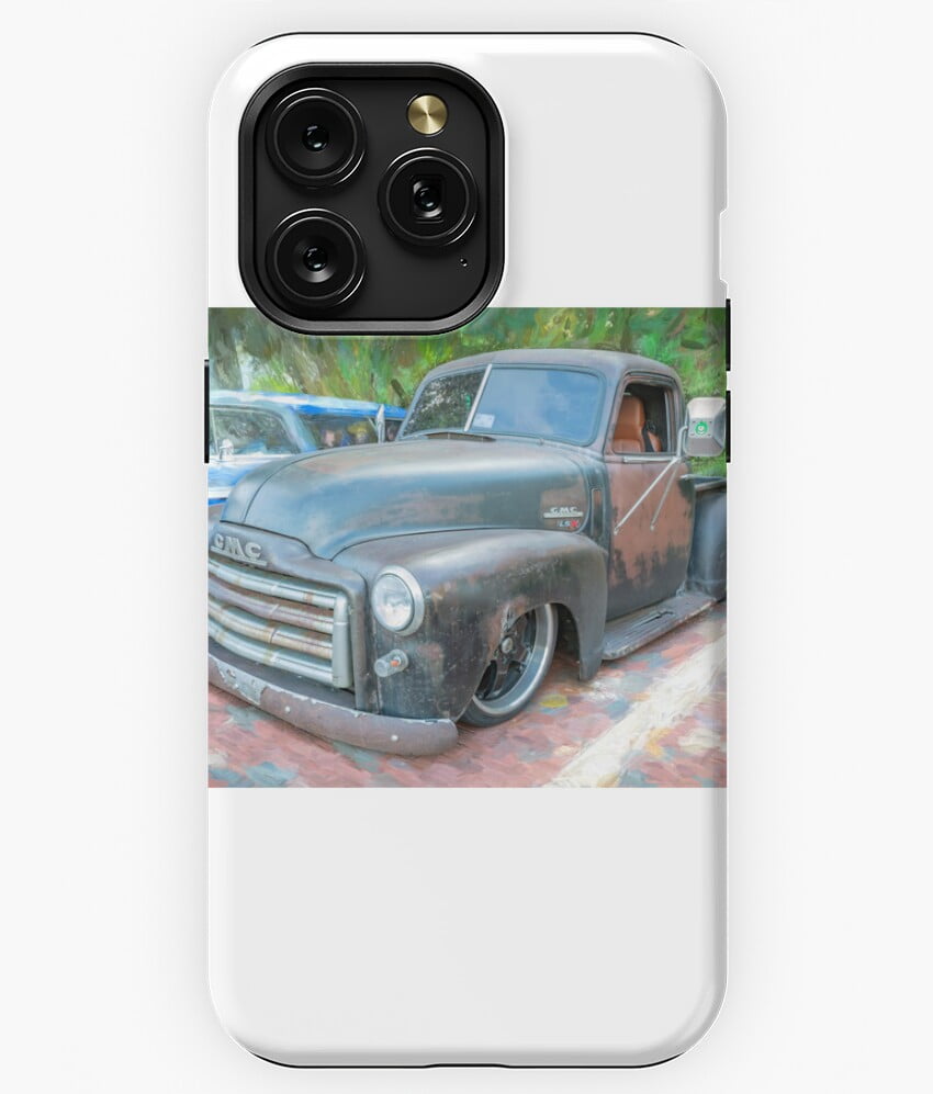1950 GMC C150 Rat Rod Truck M528 Phone Case for iPhone 17 16 15 14 13 ...