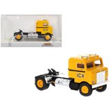 1950 Kenworth Bullnose Truck Tractor Yellow with Black Stripes "ICX" 1/ ...