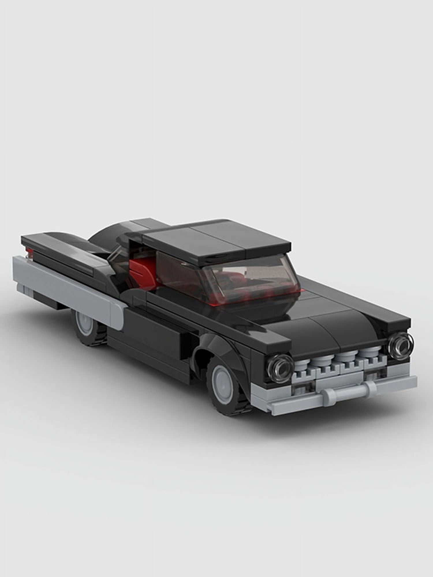 1950 MOC Old Car Speed Champions Super Race F1 Vintage Vehicle Model ...
