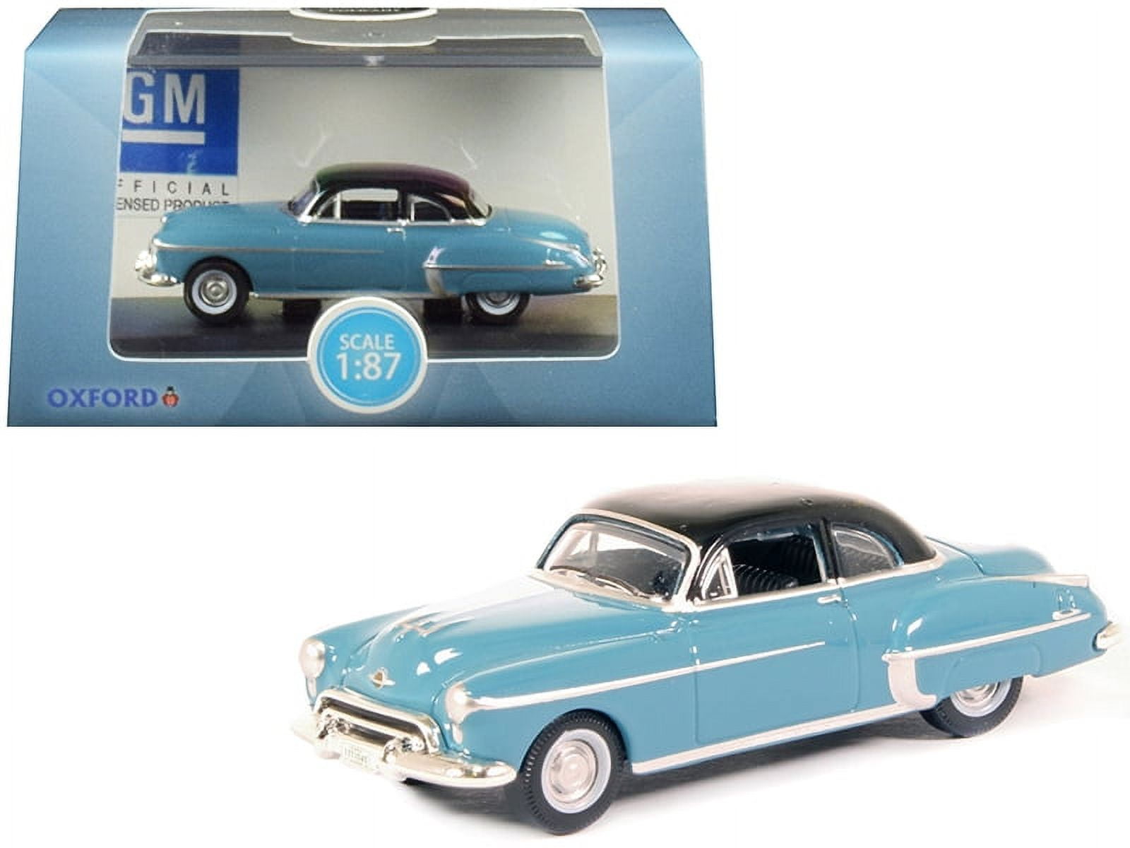 1950 Oldsmobile Rocket 88 Coupe Crest Blue with Black Top 1/87 (HO ...