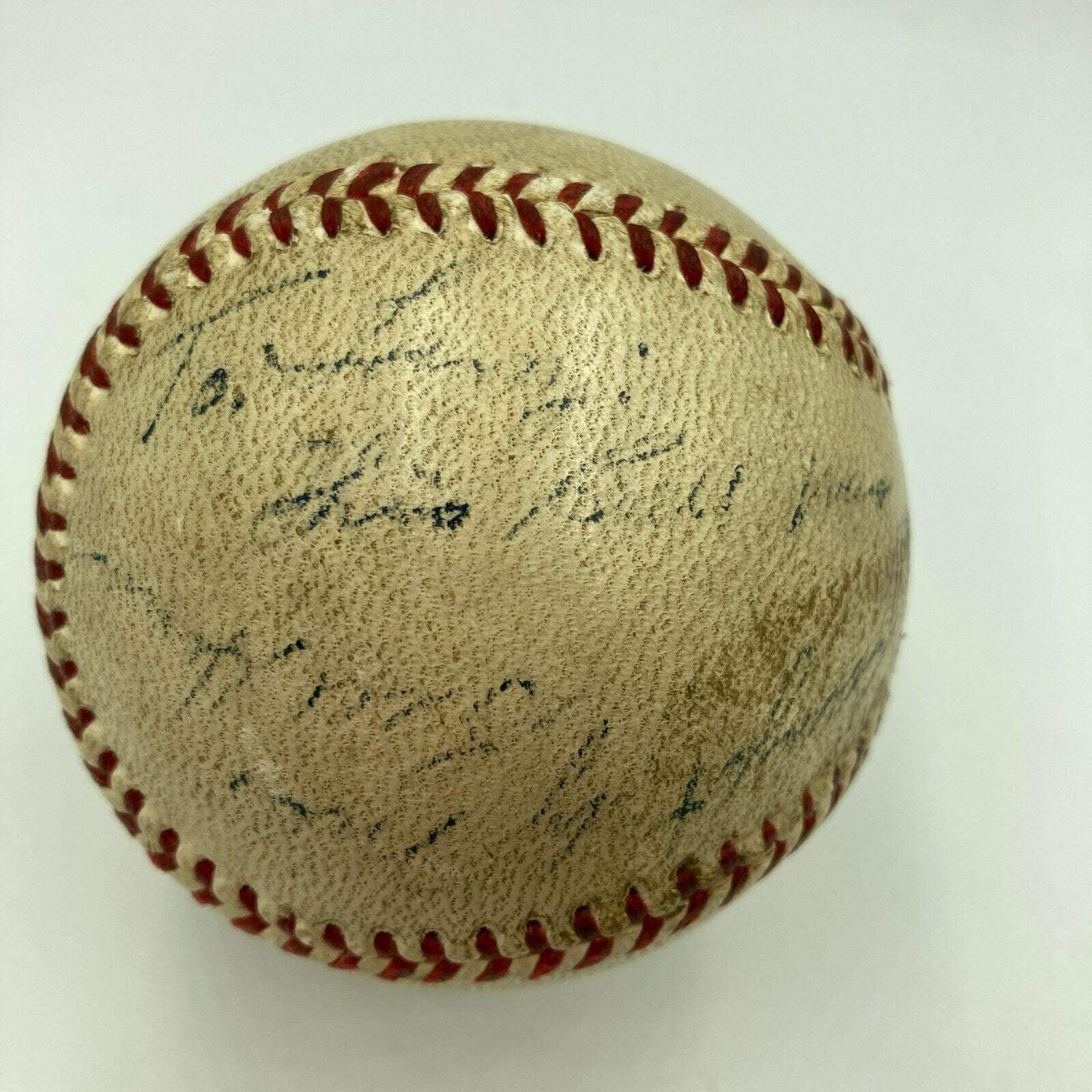 1950's Game Used American League Baseball Actually Hit By Yogi Berra MEARS COA - Walmart.com