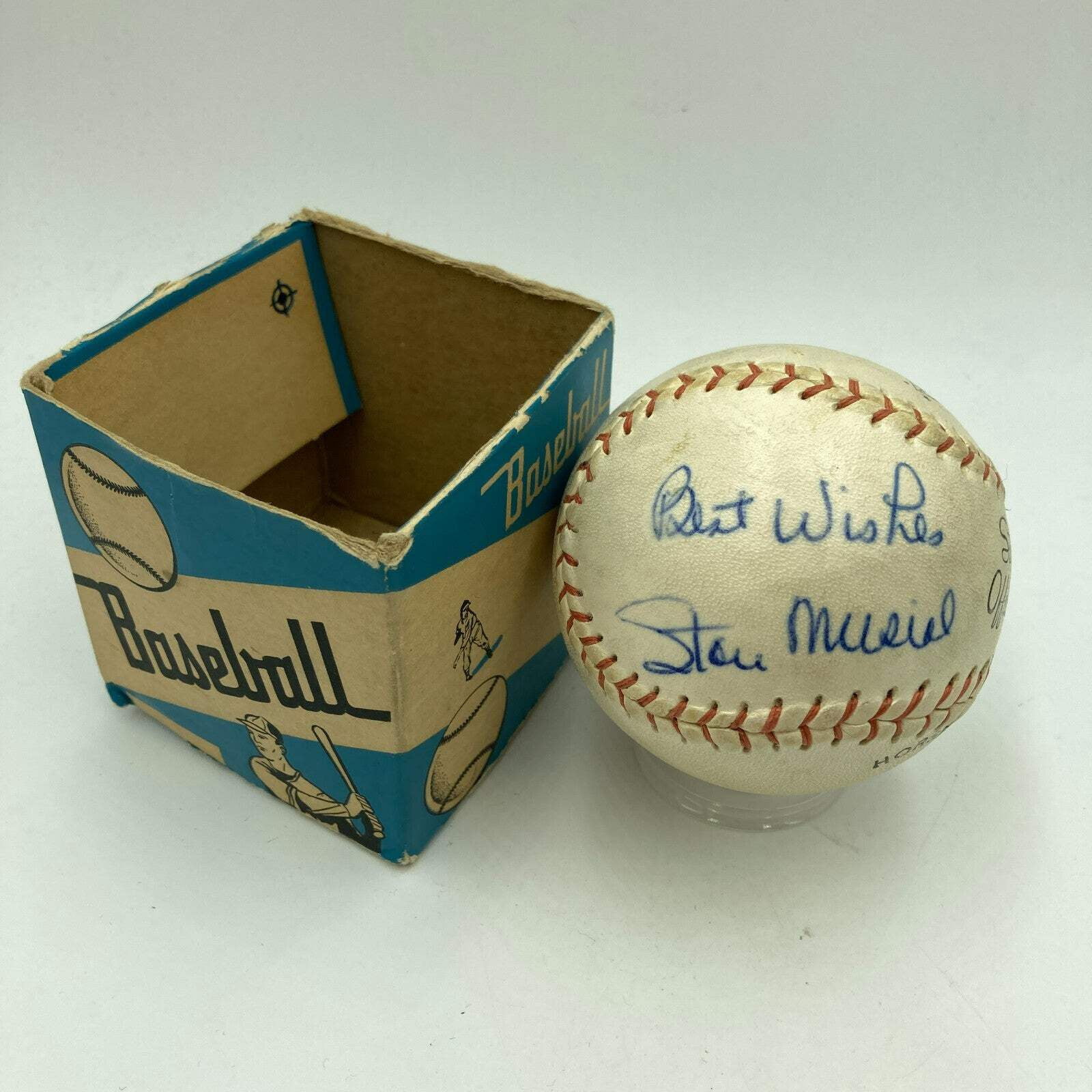 1950's Stan Musial Signed Personal Model "Stan Musial" Baseball JSA COA ...
