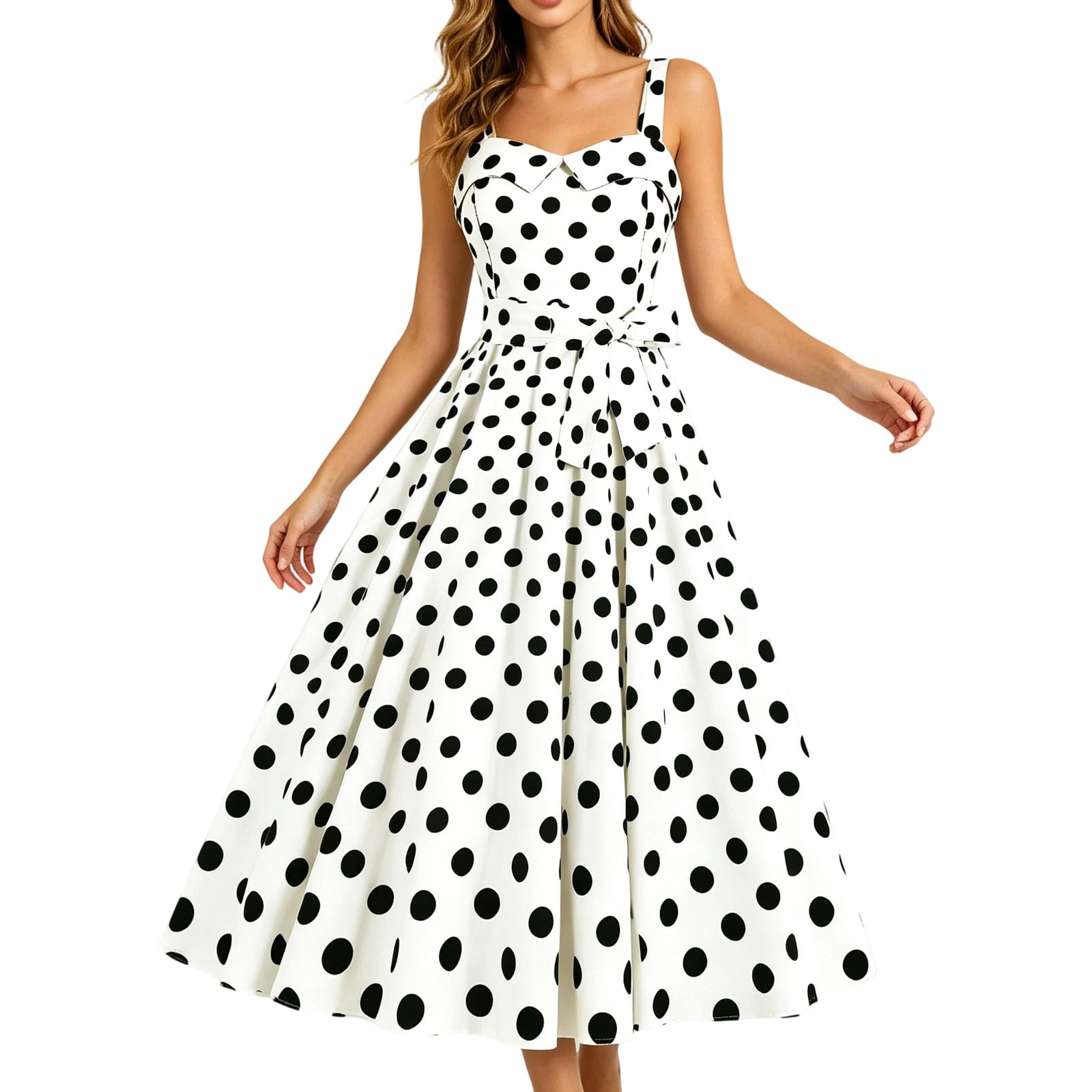 1950s Audrey Hepburn Prom Dress for Women Vintage 50s Swing Dresses ...