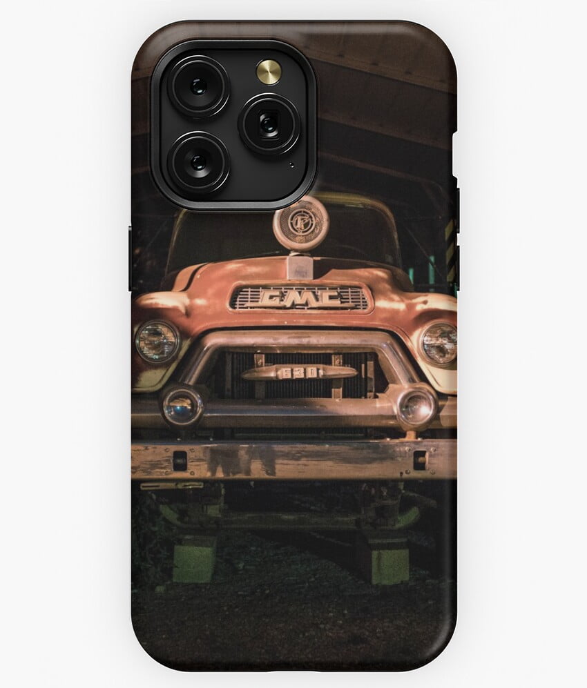 1950s GMC 630 Fire Truck M723 Phone Case for iPhone 17 16 15 14 13 12 ...