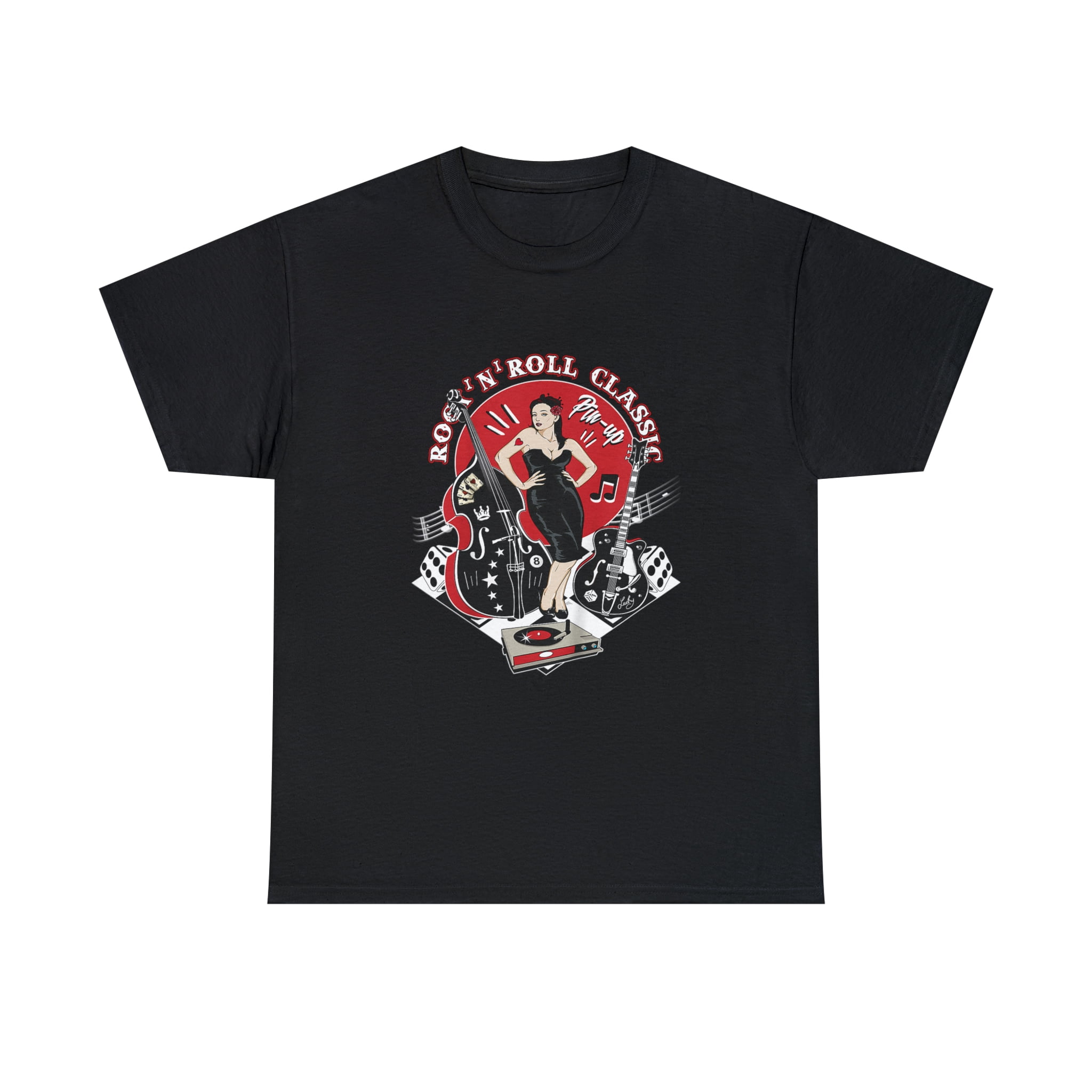 1950s Sock Hop Rockabilly Pinup Clothing Men Women Doo Wop Tshirt ...