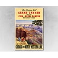 1950s Visit Grand Canyon Zion Bryce Vintage Style Train Travel ...