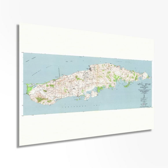 Puerto Rico Hotel Map