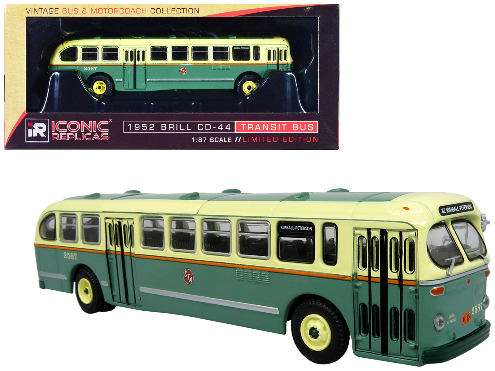 1952 CCF-Brill CD-44 Transit Bus CTA (Chicago Transit Authority ...