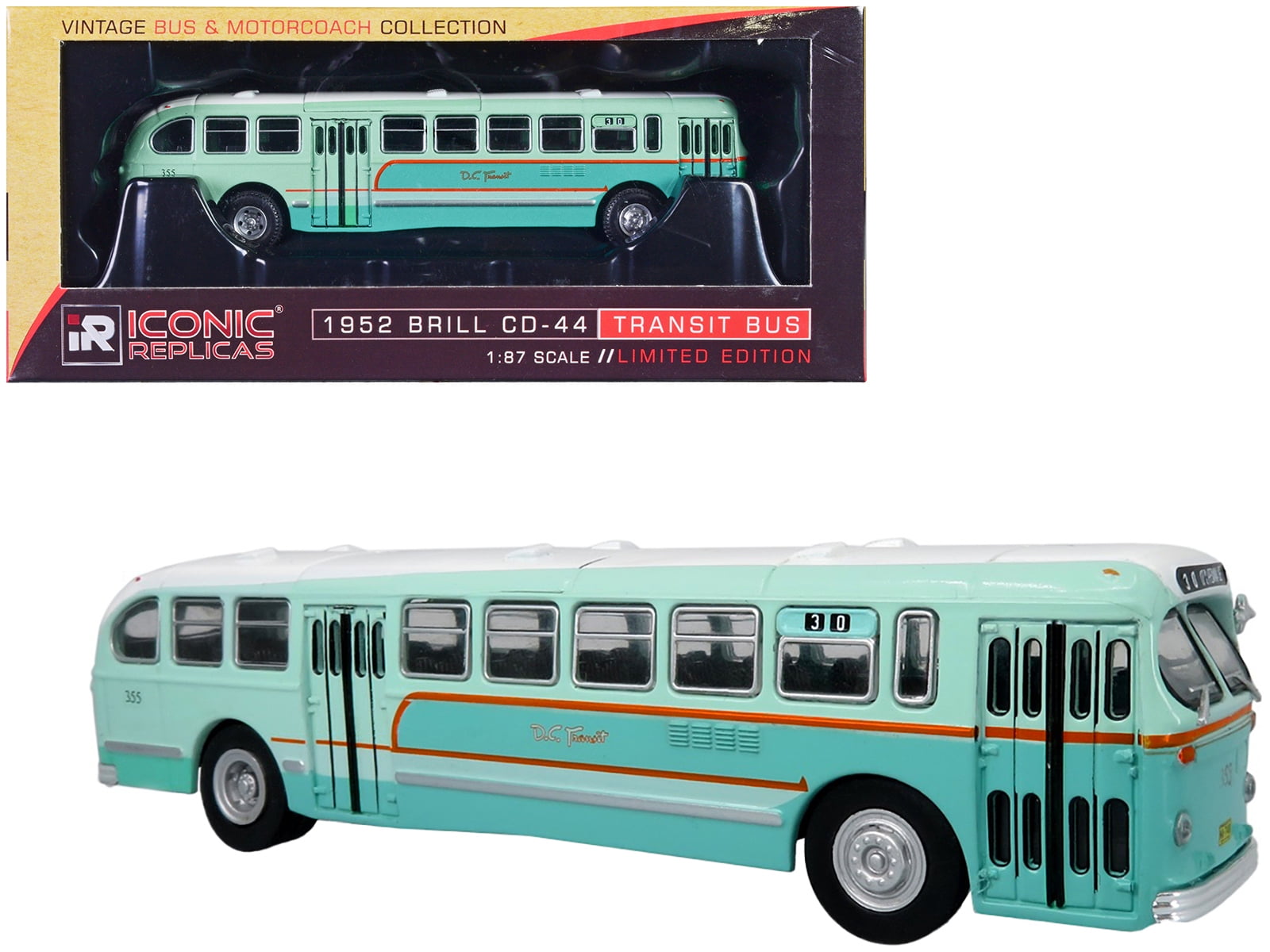 1952 CCF-Brill CD-44 Transit Bus DC Transit "30 17th & Penna SE ...