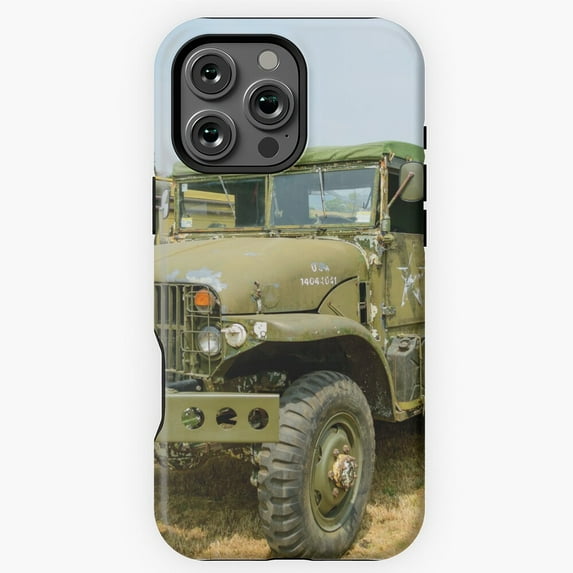 1952 GMC M135 6x6 Military Truck Art Phone Case for iPhone 16 15 14 13 ...