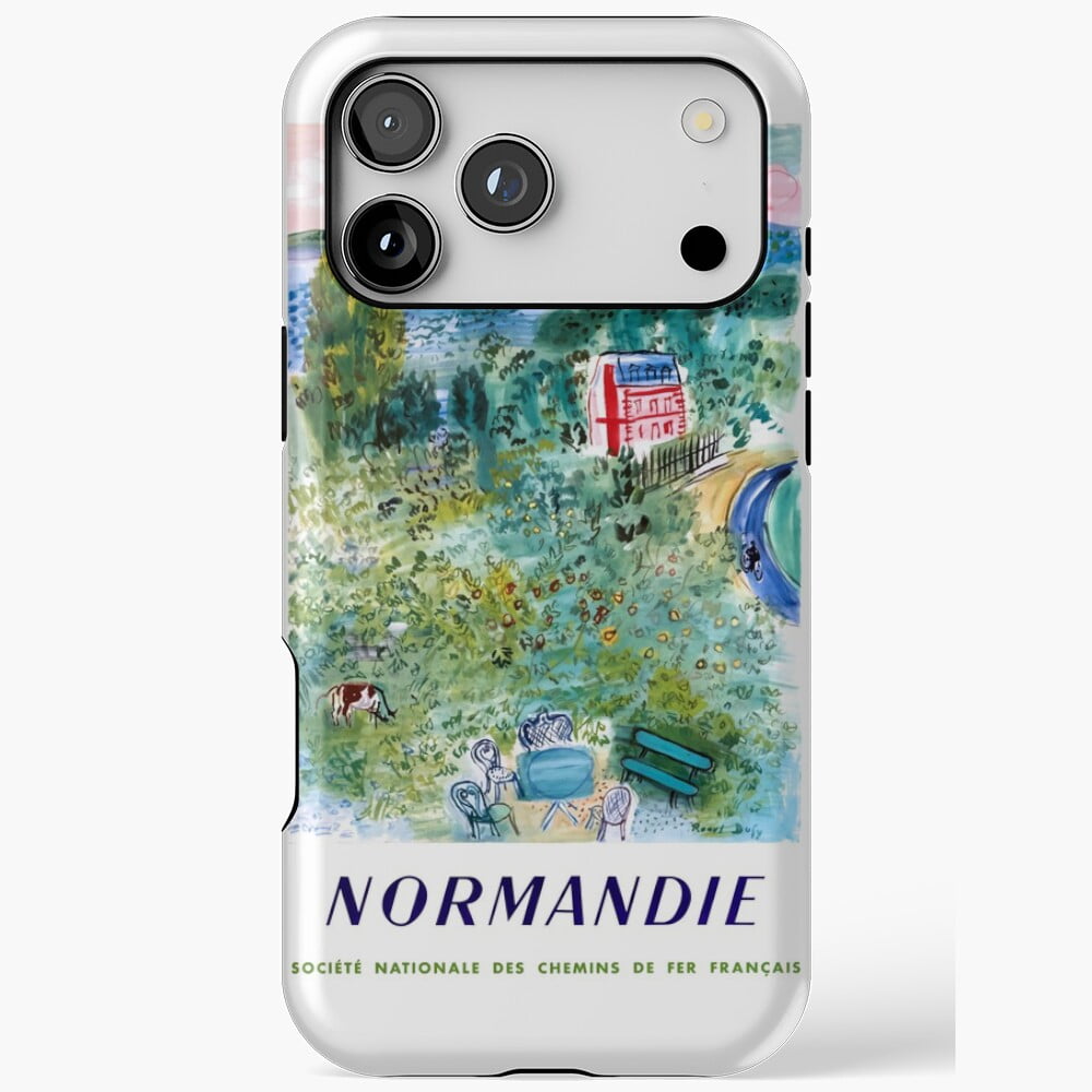 1952 Normandie France Railway For iPhone 11-17 Pro Max Phone Tough Case ...