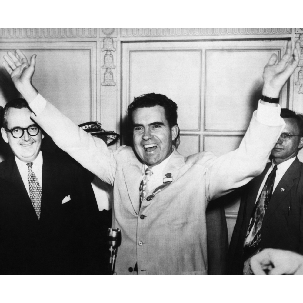 1952 Presidential Campaign. Senator Richard Nixon Of California History ...