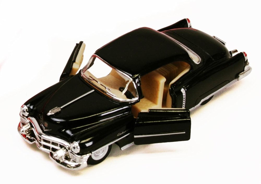 1953 Cadillac Series 62, Black - Kinsmart 5339D - 1/43 scale Diecast ...