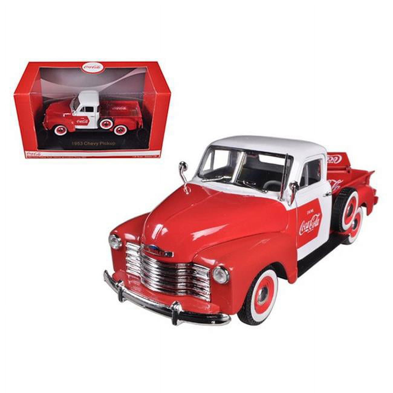 1953 Chevrolet Pickup Truck Coca Cola with Cooler 1-32 Diecast Car ...