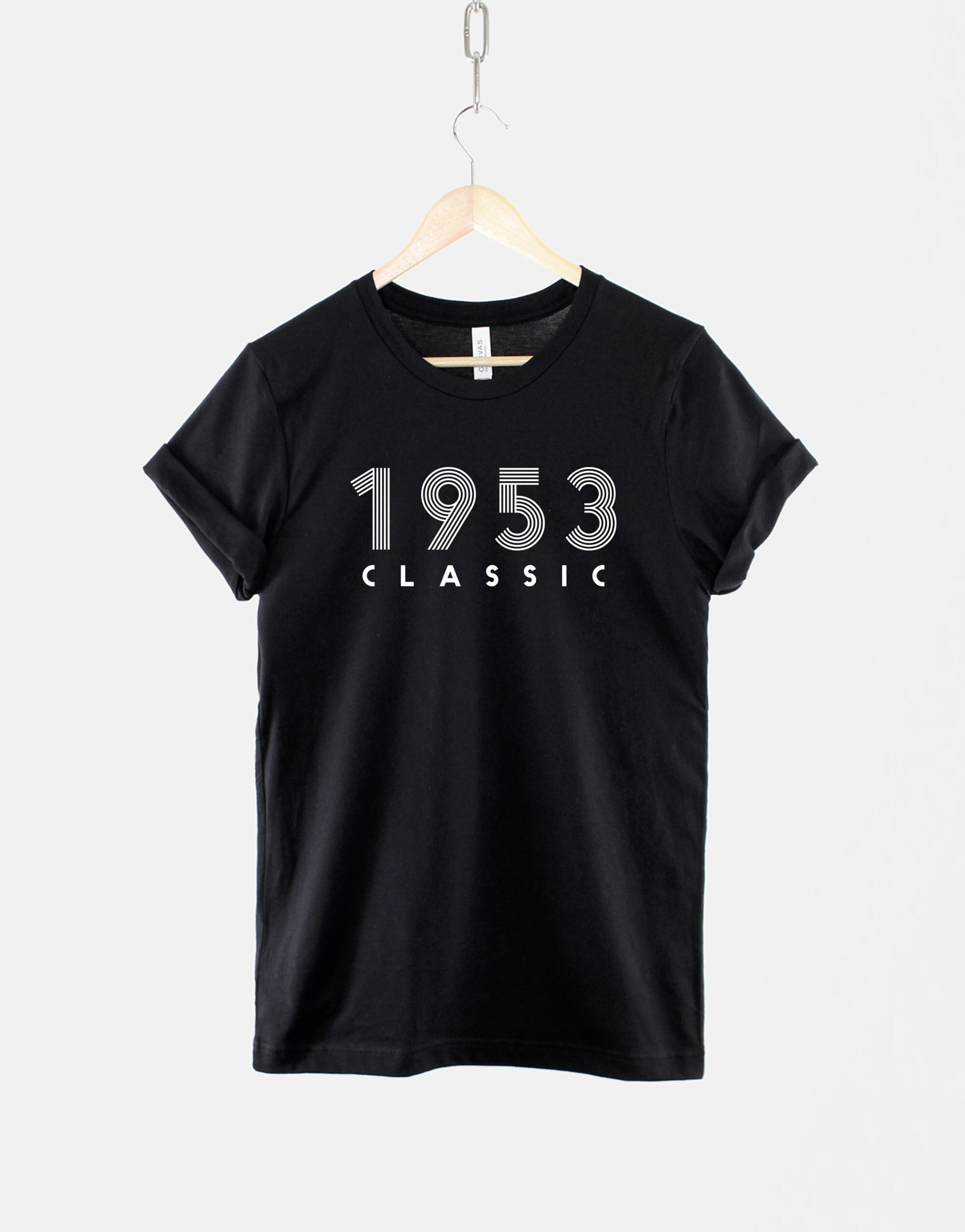 1953 Classic Retro 70th Birthday Shirt - Mens Husband Grandpa Dad Birth ...