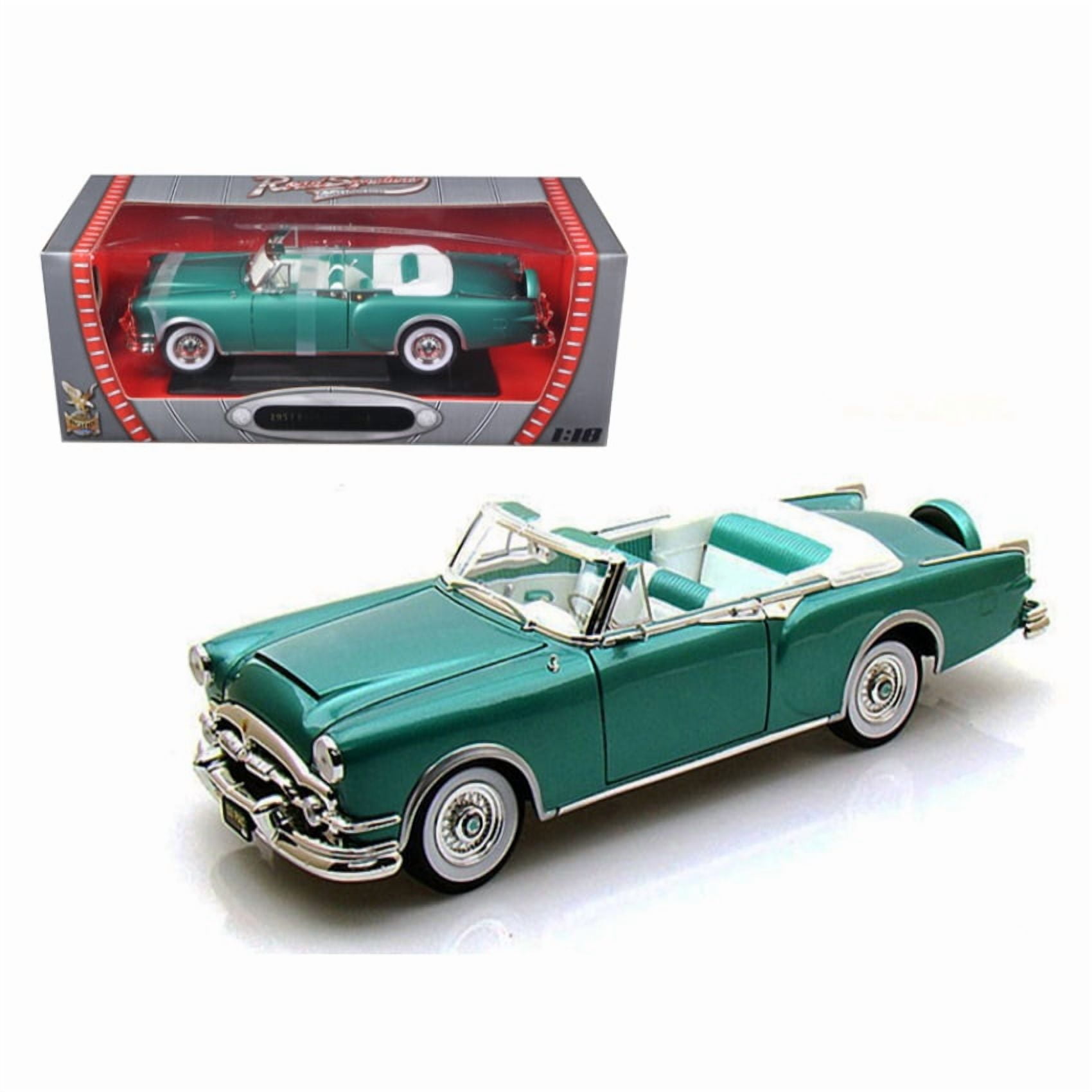Road Signature 1953 Packard Caribbean Green 1:18 Scale Diecast Car ...