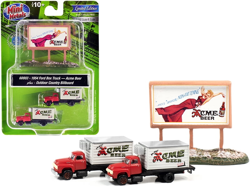 Classic Metal Works 1954 Ford Beer Truck w-Country Billboard (Acme Beer ...