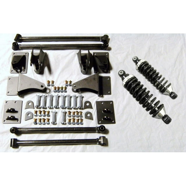 1955-59 Chevy GMC Truck Triangular Rear Four Bar 4 Link Kit + 350 lb ...