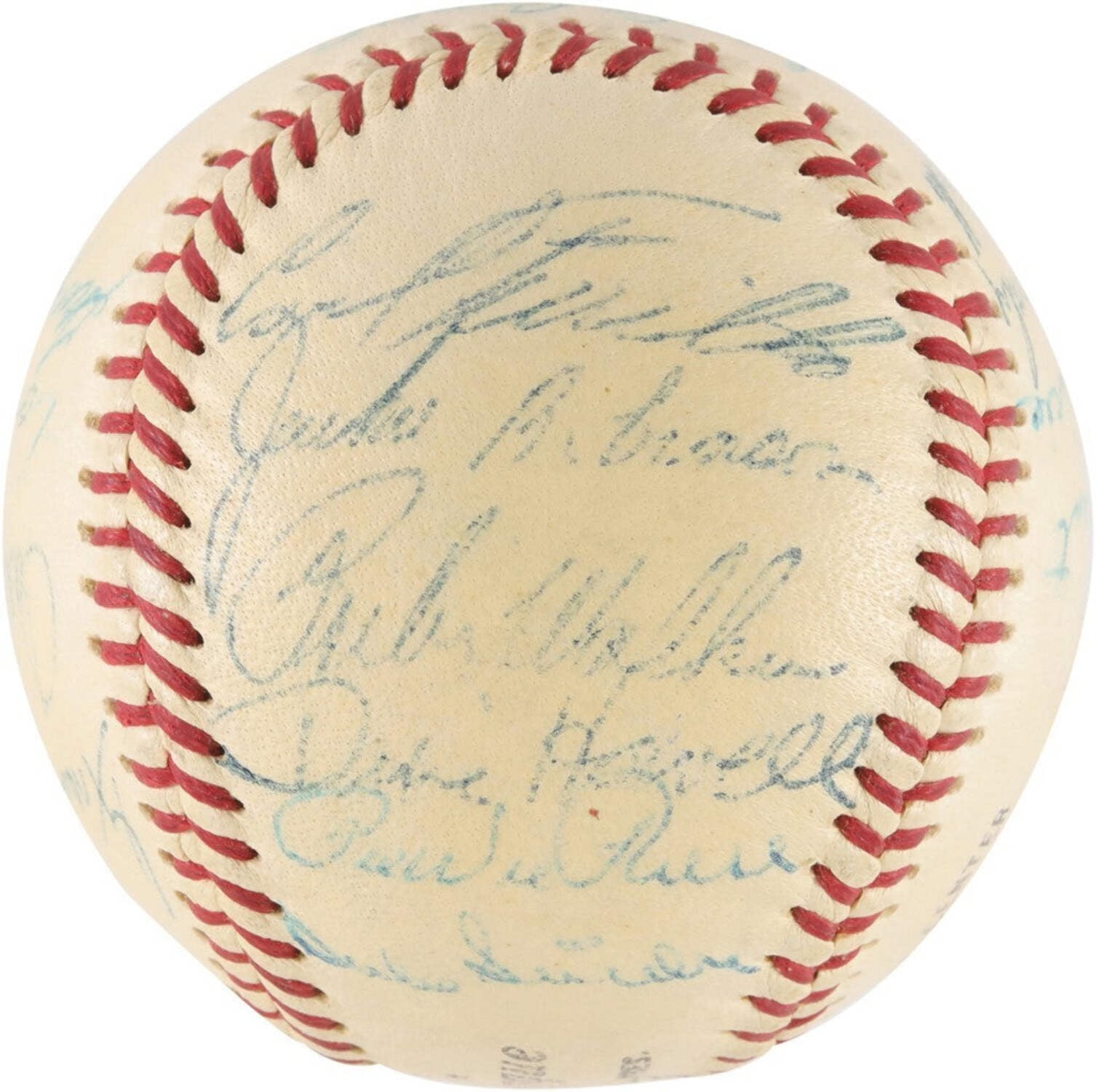 1955 Brooklyn Dodgers W.S. Champs Team Signed Baseball Jackie Robinson JSA COA - Walmart.com