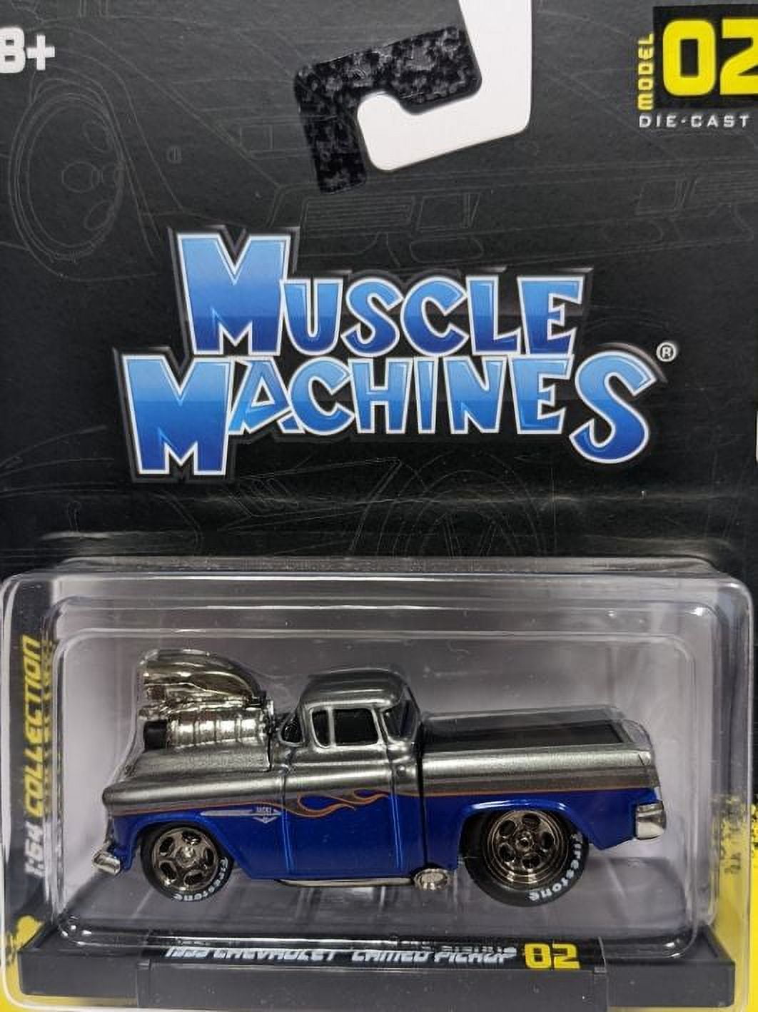 1955 Chevrolet Cameo Pickup Maisto Muscle Machines 1:64 scale - Walmart.com