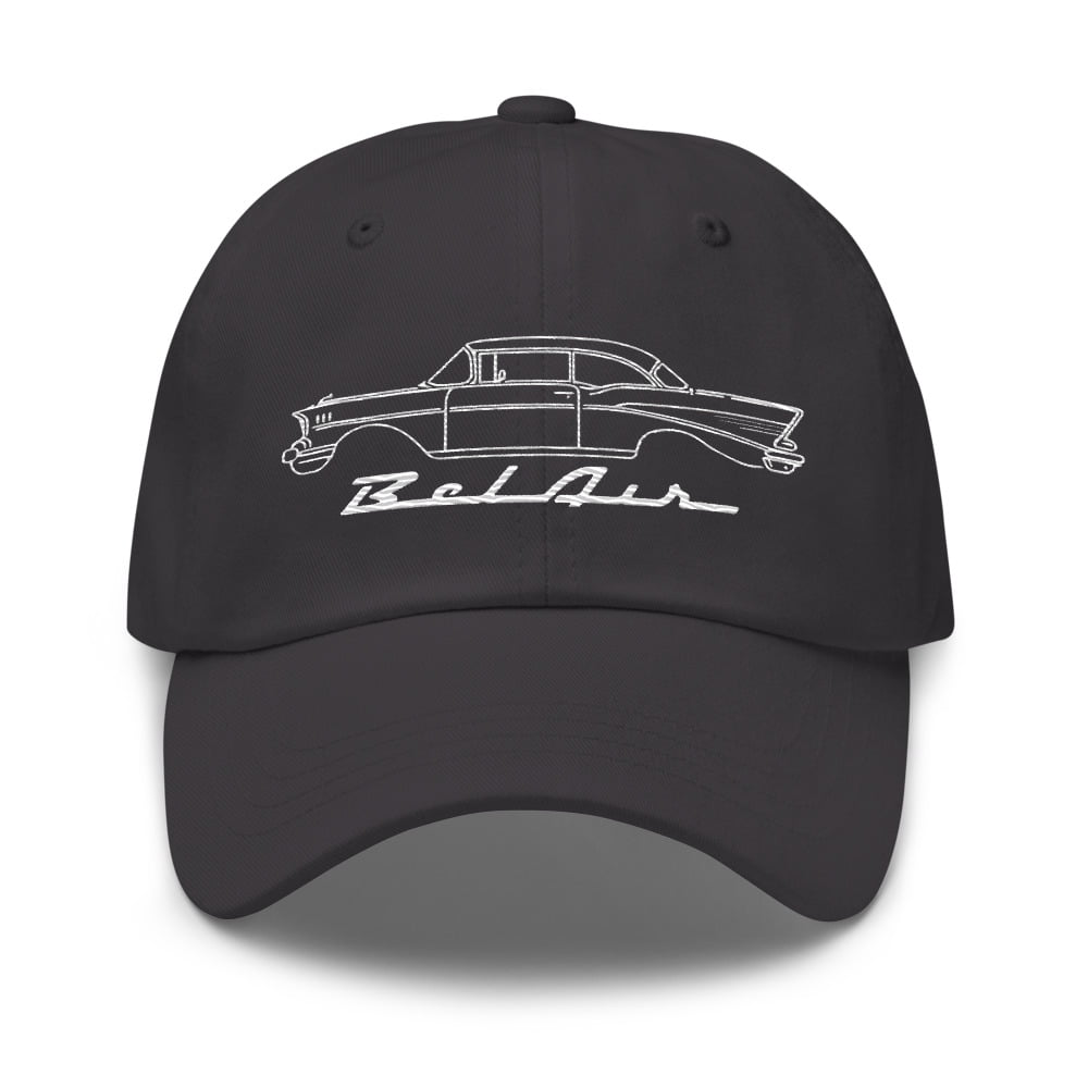 1955 Chevy Bel Air Dad hat for Classic Car Owners Antique Automotive ...