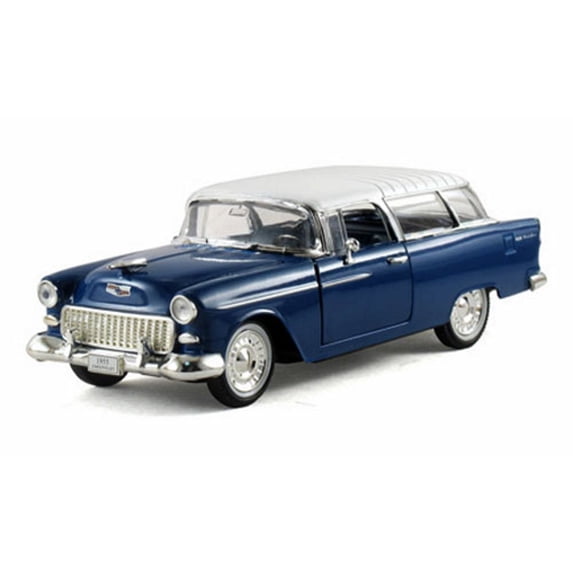 1955 Chevy Nomad Hard Top, Blue - Arko 35521 - 1/32 Scale Diecast Model ...