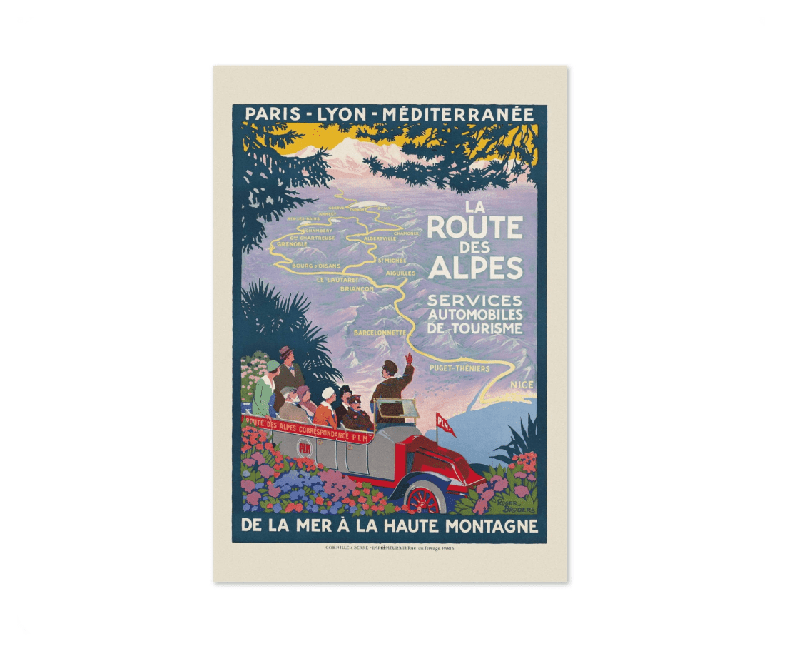 1955 Fly Twa To Greece Vintage Style Airline Travel Poster Classic ...