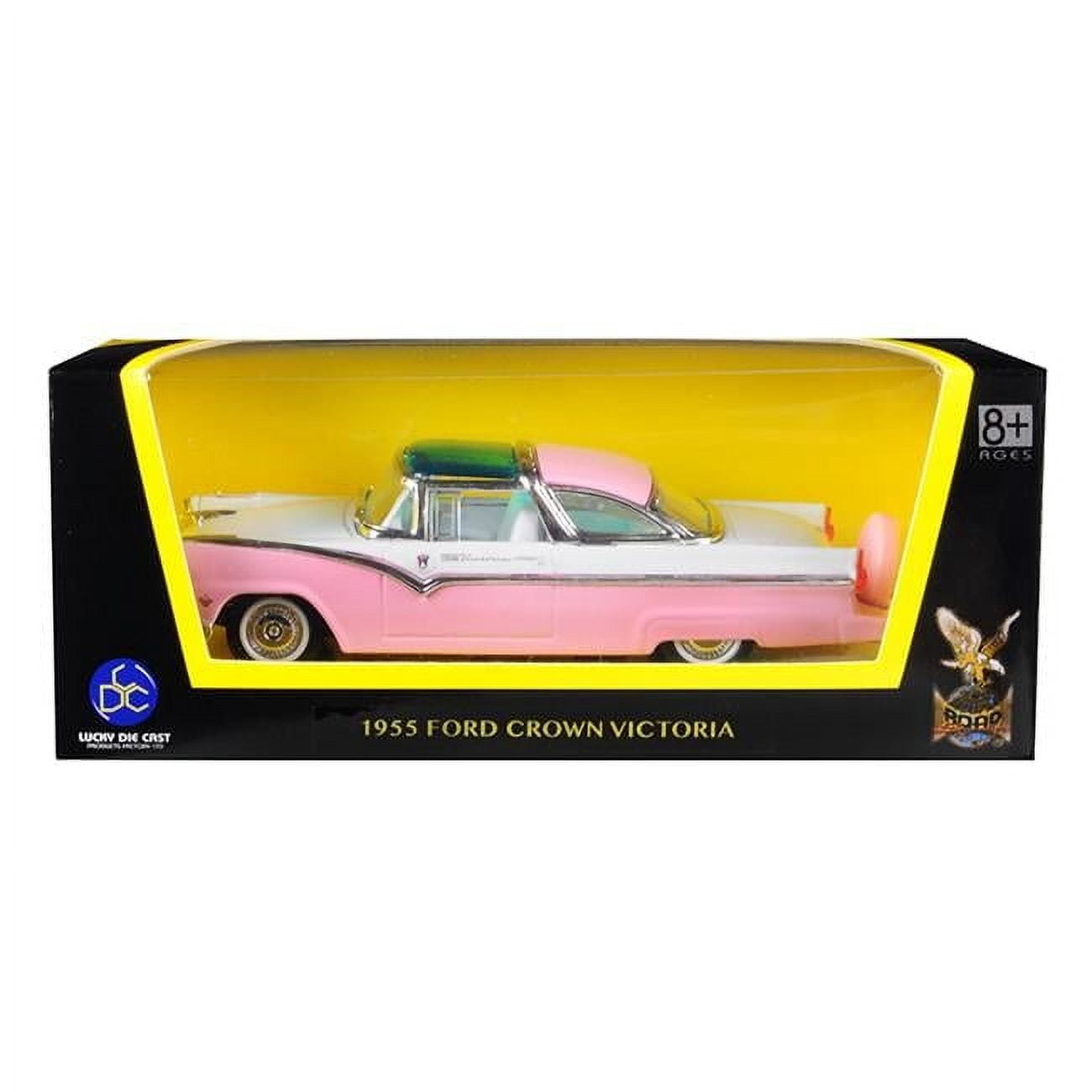 1955 Ford Crown Victoria Pink 1-43 Diecast Model Car - Walmart.com