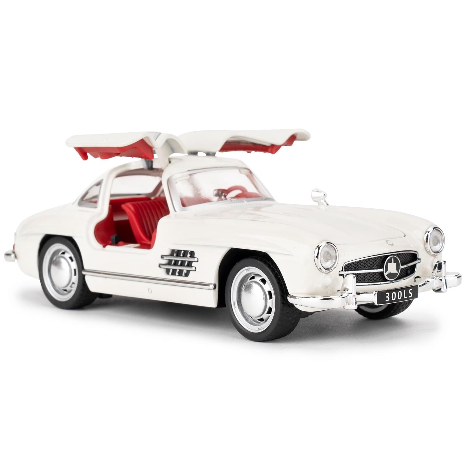 1955 Mercedes-Benz 300sl Vintage Car Model, 1/32 Toy Car with Sound and ...