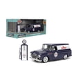 Jada 35044 1957 Chevrolet Suburban Chevron Dark Blue with White Stripes ...