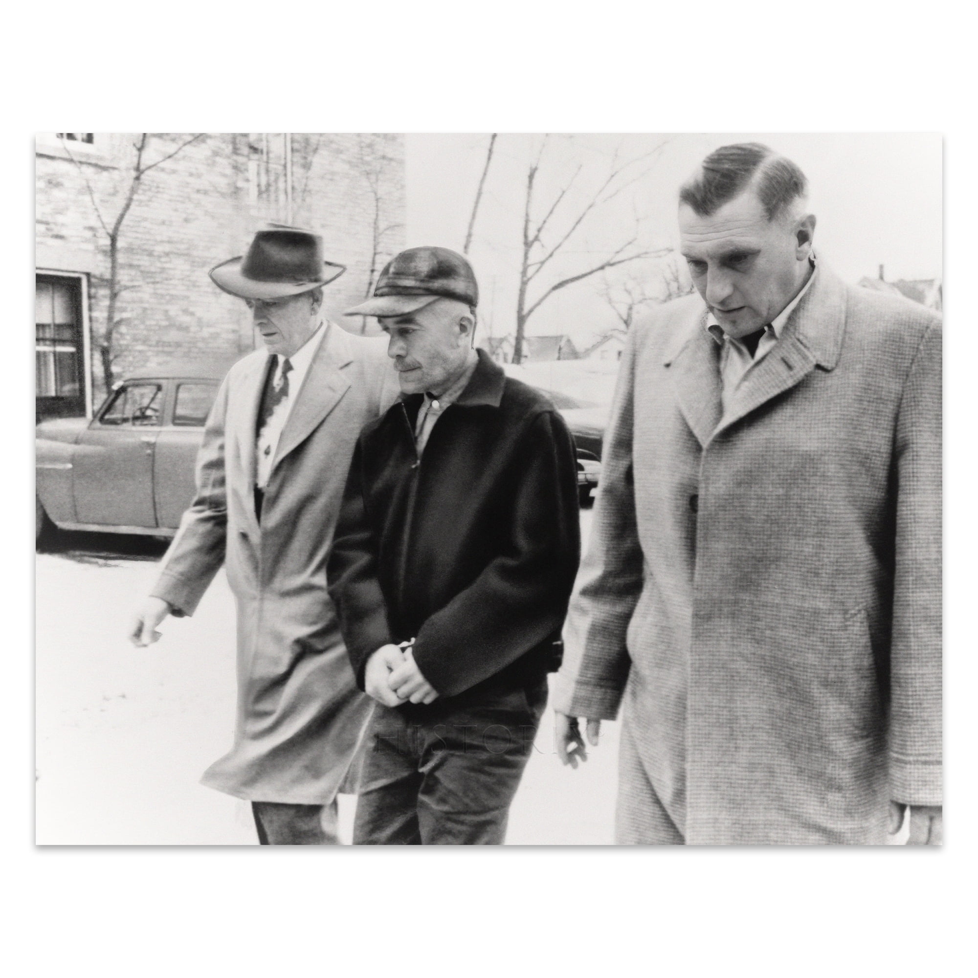 1957 Ed Gein Photo Print - 11x14 Inch Vintage Photo of Criminal Ed Gein The Butcher of ...