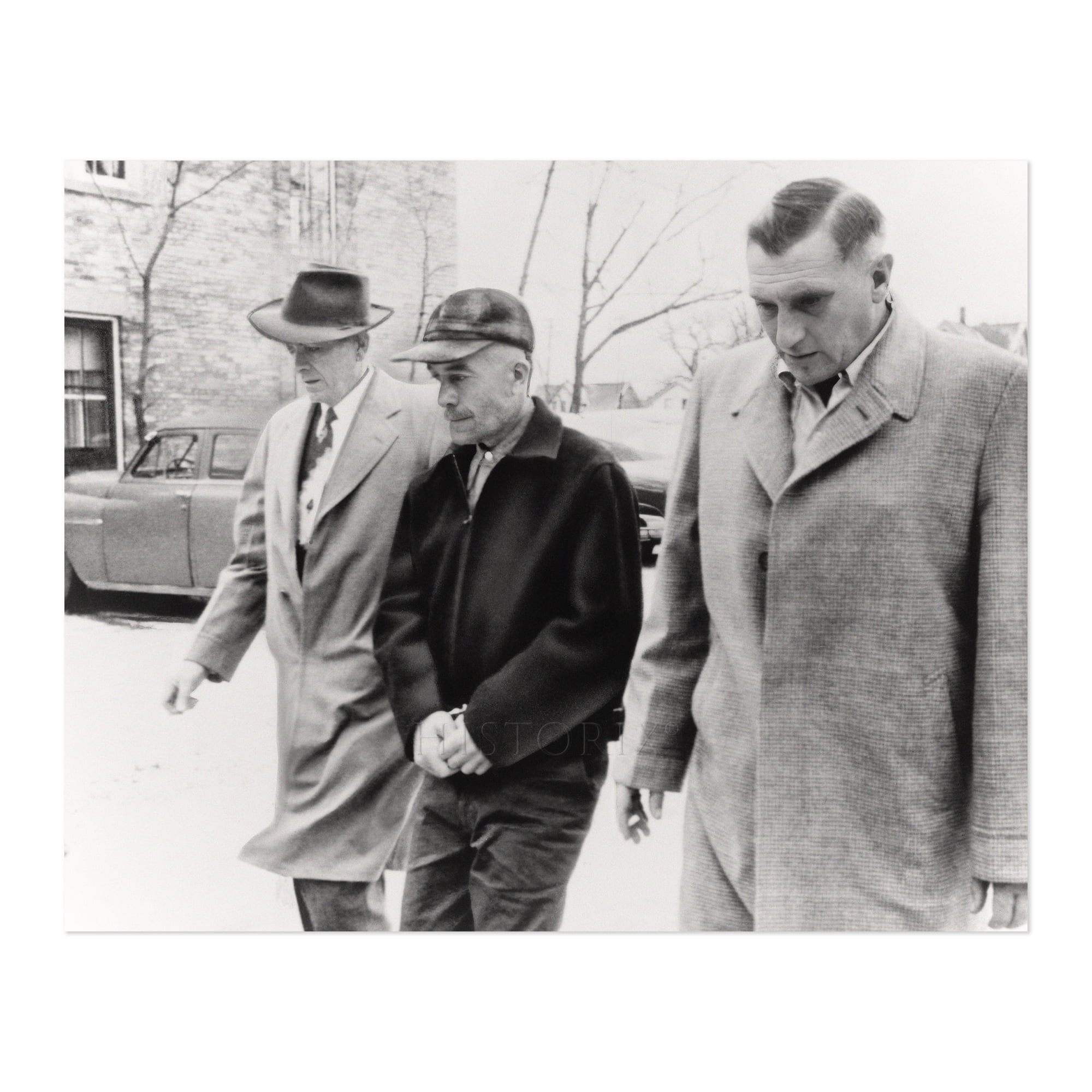 1957 Ed Gein Photo Print - 8x10 Inch Vintage Photo of Criminal Ed Gein ...