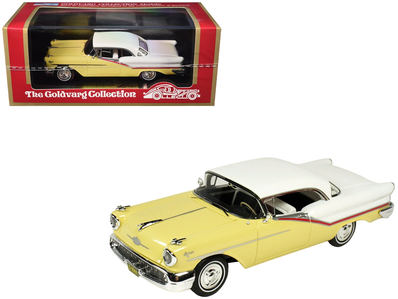 1957 Oldsmobile Starfire Coronado Yellow and Alcan White Limited ...