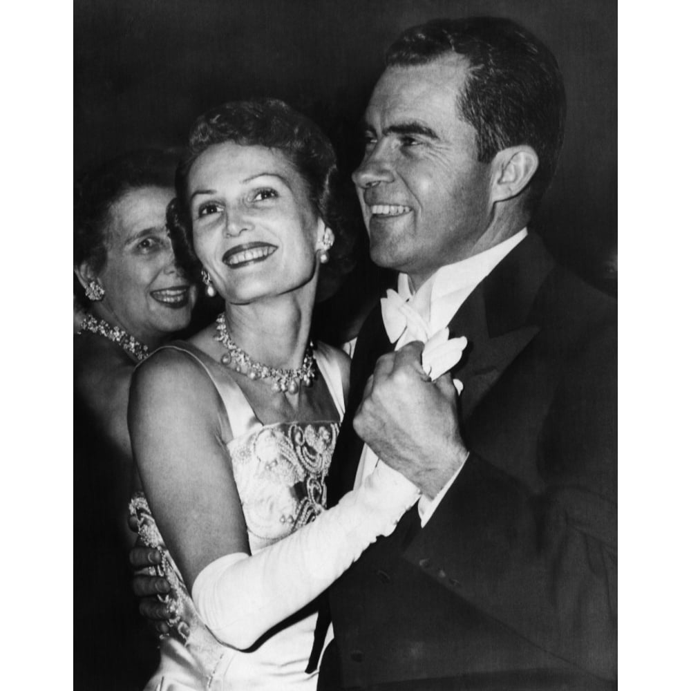 1957 Presidential Inauguration. Vice President-Elect Richard Nixon And ...