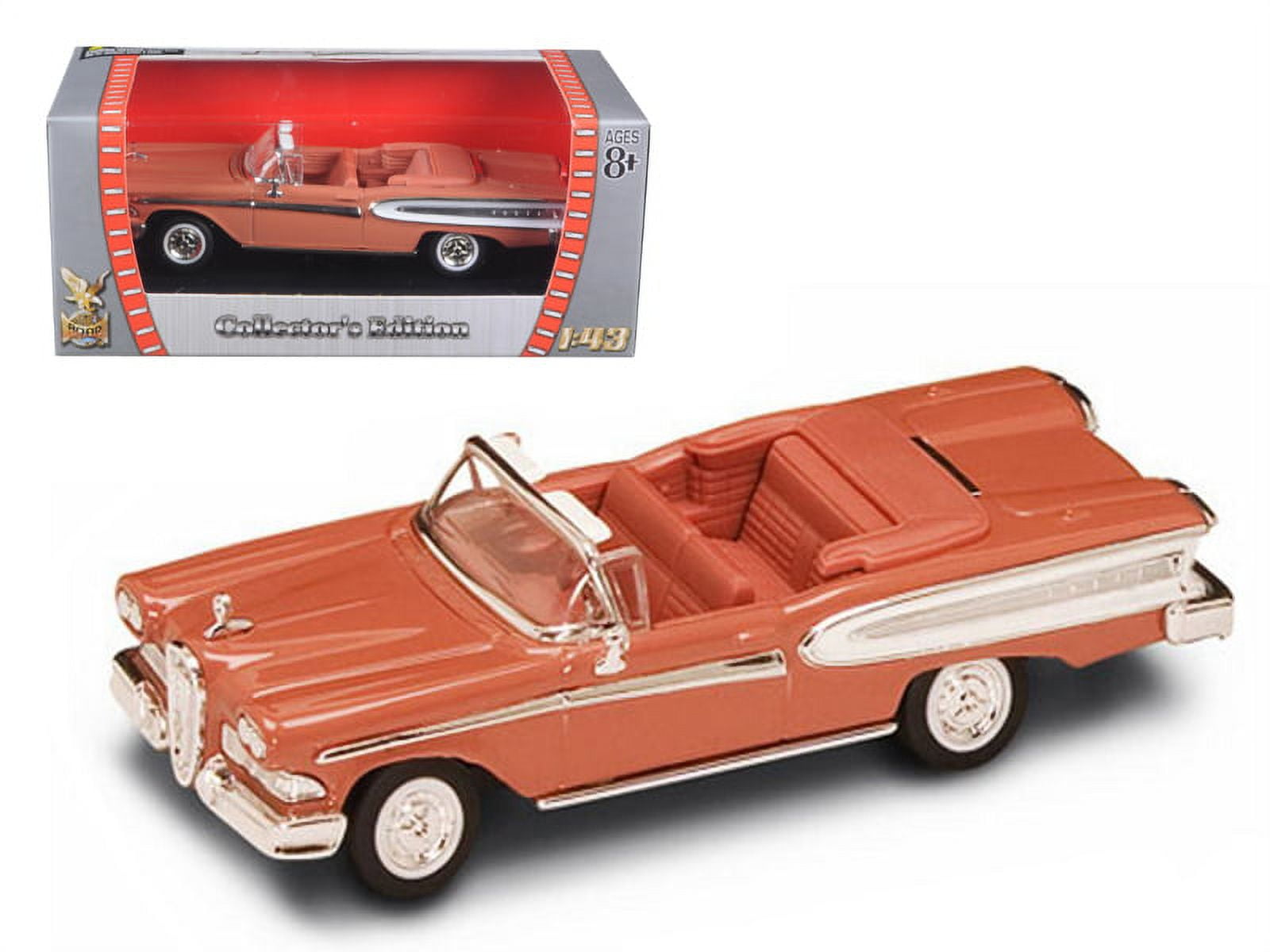 Road Signature 1958 Edsel Citation Brown Model Classic Toy 1/43 Diecast ...