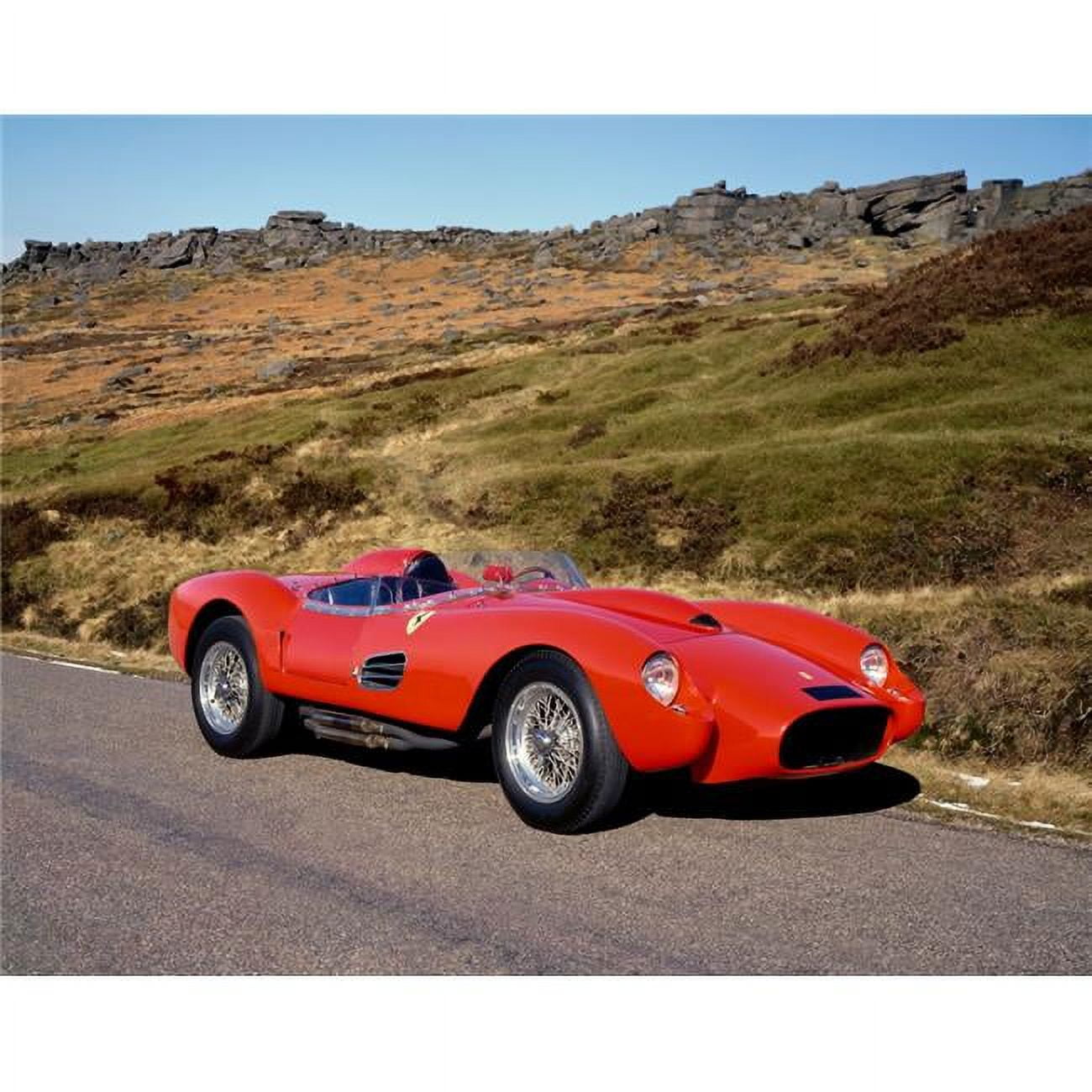 1958 Ferrari 250 Testarossa 30 Litre V12 Engine Developing 297Bhp ...