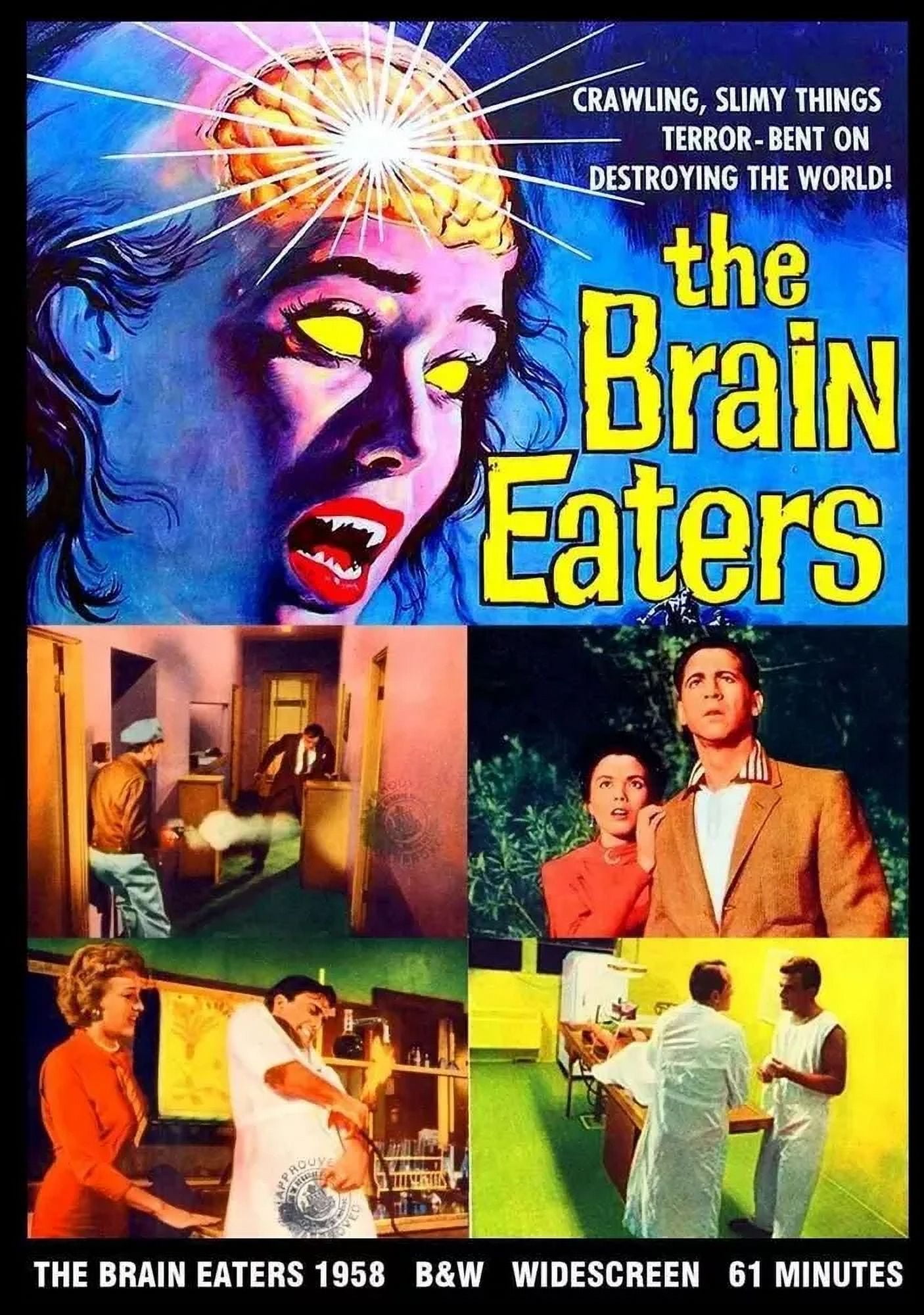 1958 THE BRAIN EATERS Movie Poster Wall Art Re-Print in 24 x 36 Inch ...