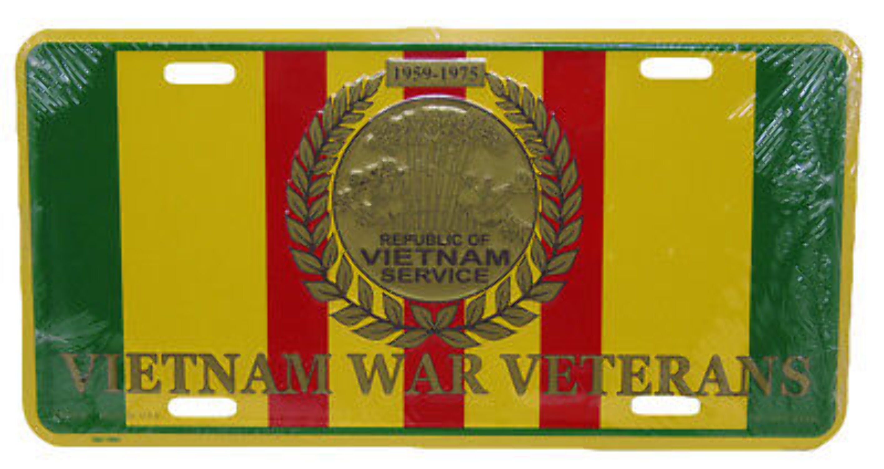 1959-1975 Rep Vietnam Service Vietnam War Veterans 6"x12" Aluminum ...