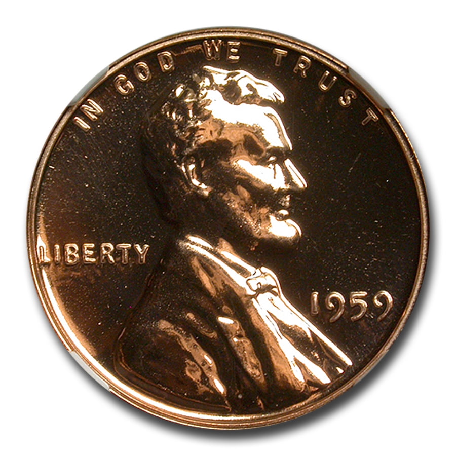 1959 Lincoln Cent PF-69 NGC (Red) - Walmart.com