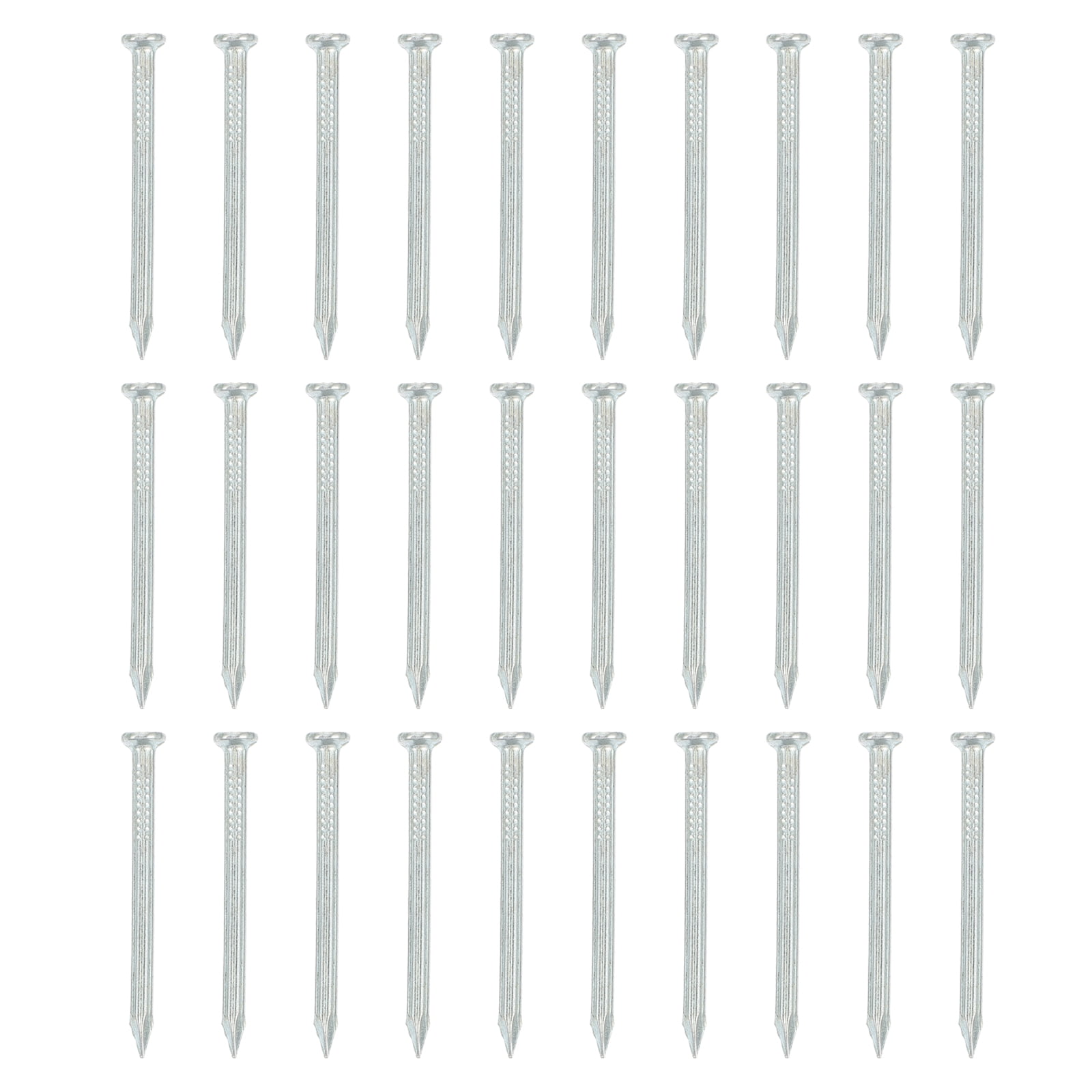 195pcs Point Tip Steel Nails Wall Cement Nails Concrete Nails Hardened ...