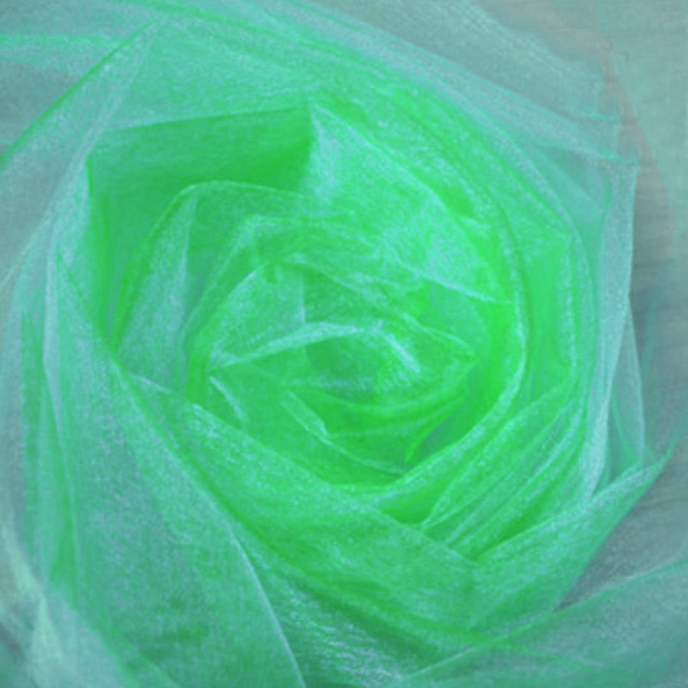 196 in * 19 in Organza Sheer Organza Fabric For Wedding Decoration,Soft ...